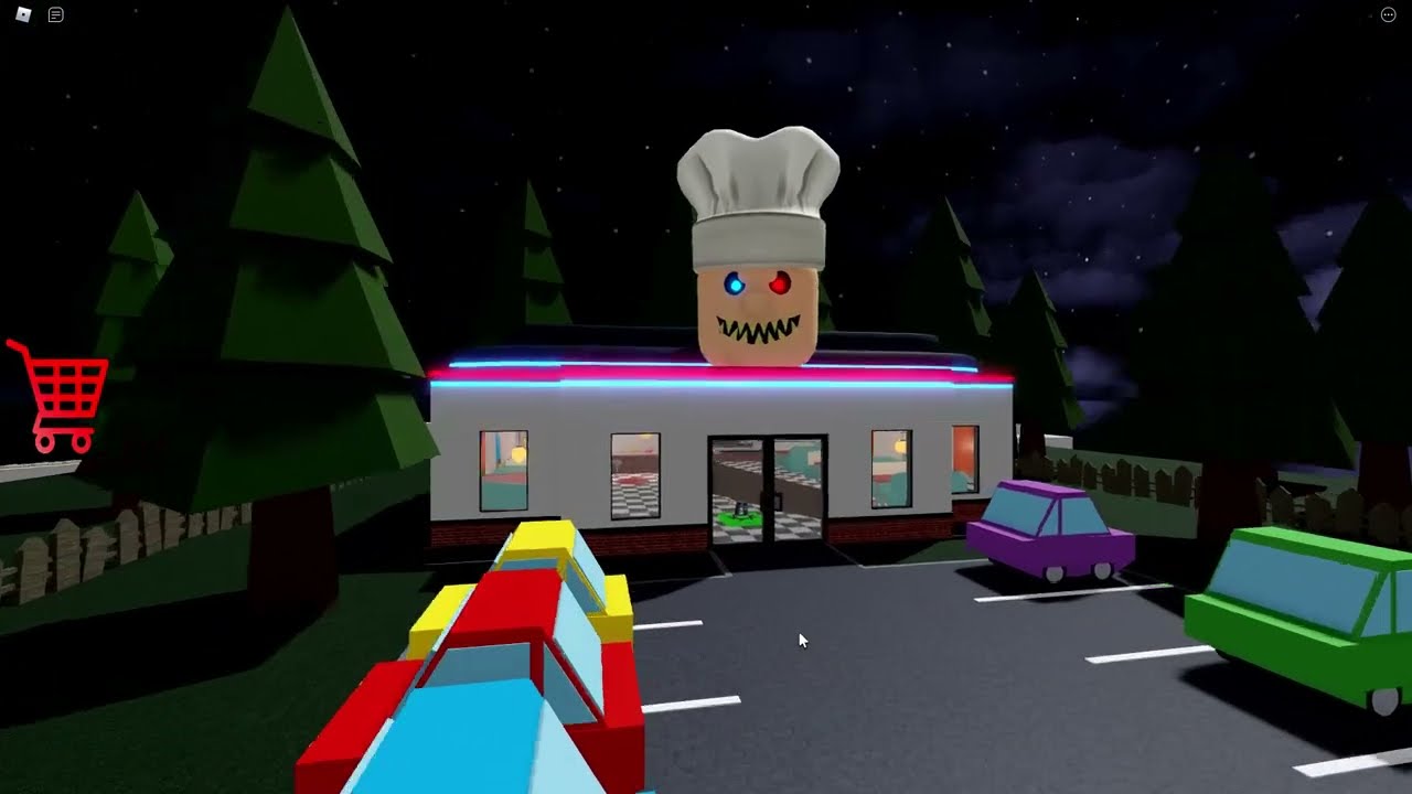 Escape Mr Scary's Diner! (SCARY OBBY) (full walkthrough) - YouTube