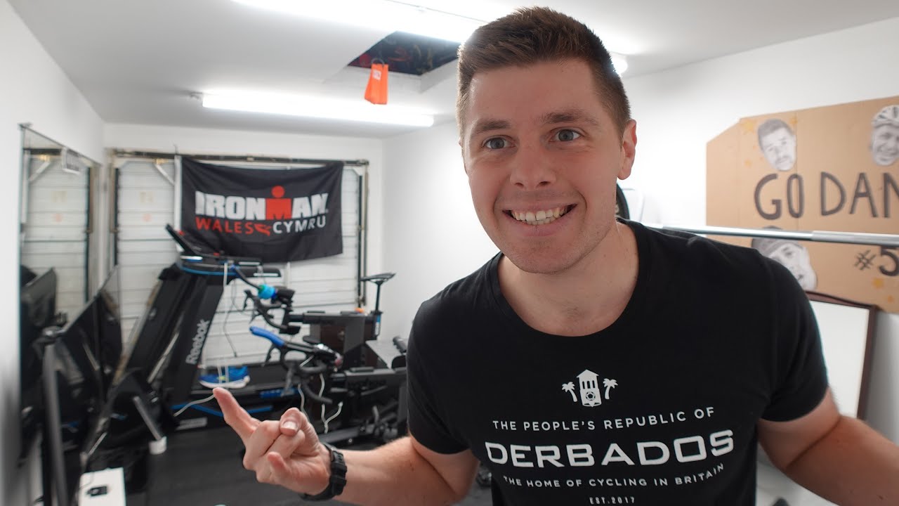 My Dream Pain Cave Tour! | Indoor Triathlon Training Setup - YouTube