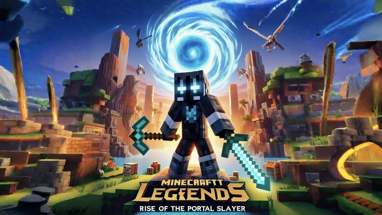 Rise of the Portal Slayer | #minecraftlegends #gaming - YouTube