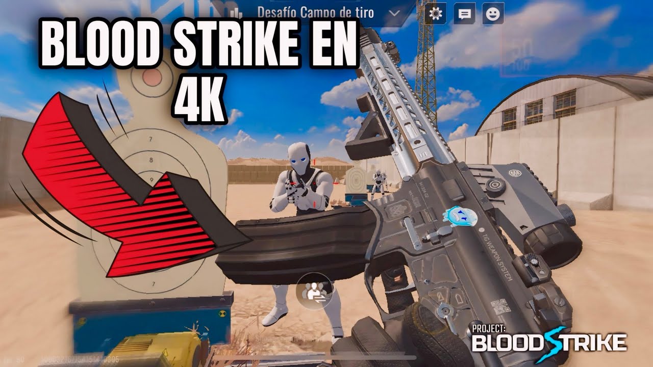 Blood Strike con los Graficos al MAXIMO || Project Blood Strike - YouTube