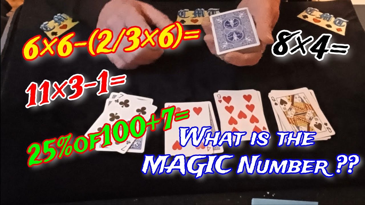 Amazing Mathematical Card Trick and Fantastically Easy to do. - YouTube