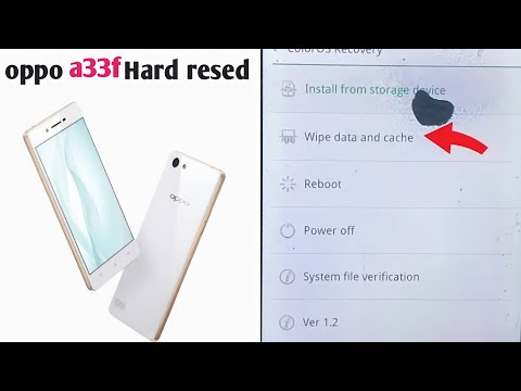 Oppo a33f mobile factory reset video. Oppo a33f Hard reset remove all data from mobile.