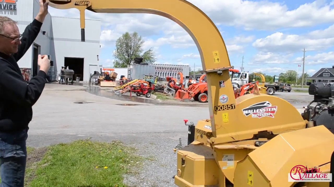 Operational Instructions - 6'' Hydraulic Chipper - YouTube