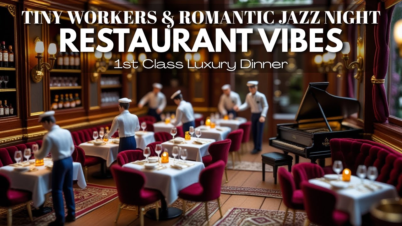 FIRST CLASS RESTAURANT, BAR & LOUNGE FOR ELEGANT DINNER [Relaxing ...