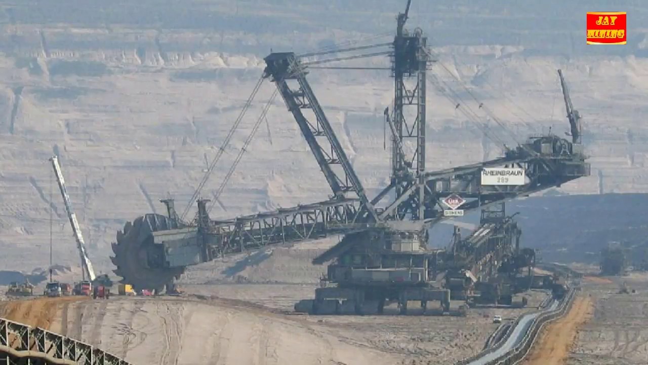 देखते ही चौक जाओंगे दुनिया की सबसे बड़ी दानव मशीन II Bucket wheel ...