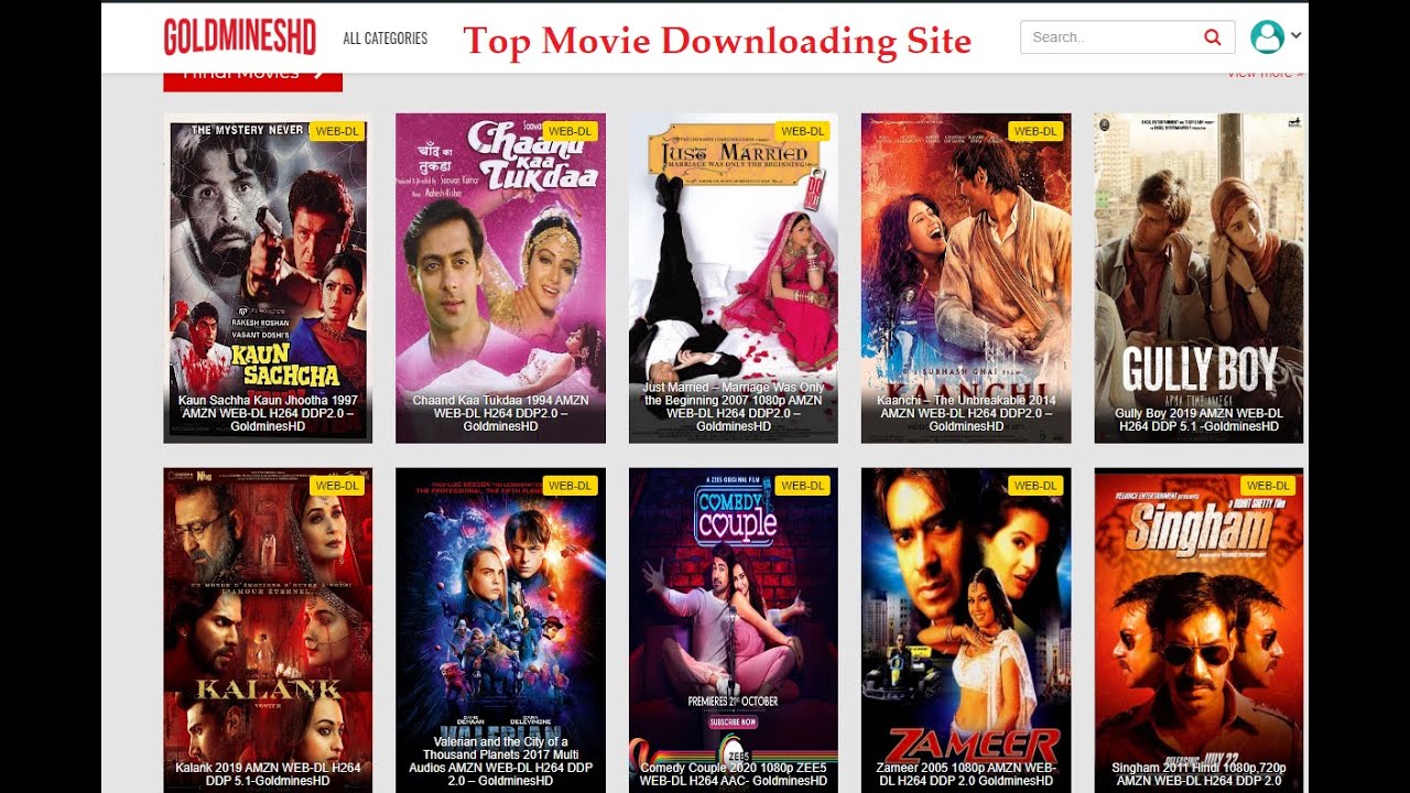 Top Movie Downloading Site 2020 - YouTube