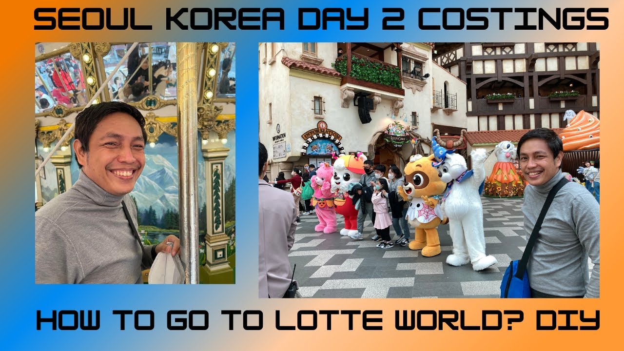 Seoul Korea Day 2 : Stairway To Heaven Lotte World Adventure + How To Go To Lotte World - CJ ...