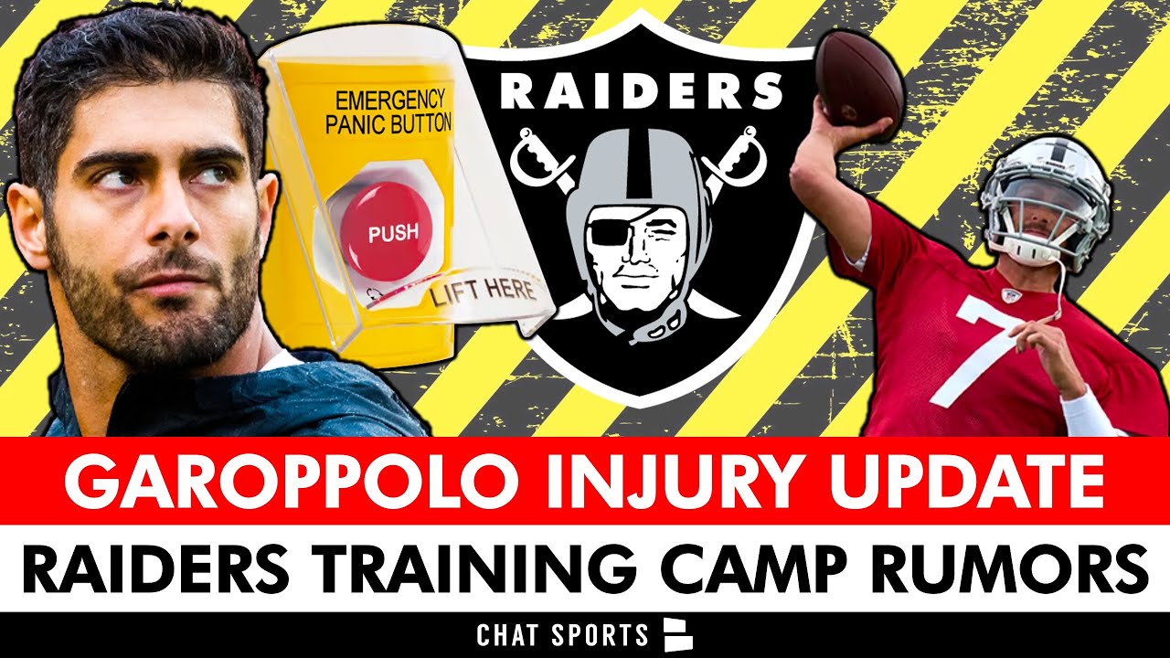Jimmy Garoppolo Injury Update + Raiders Rumors On Jimmy G, Brian Hoyer ...
