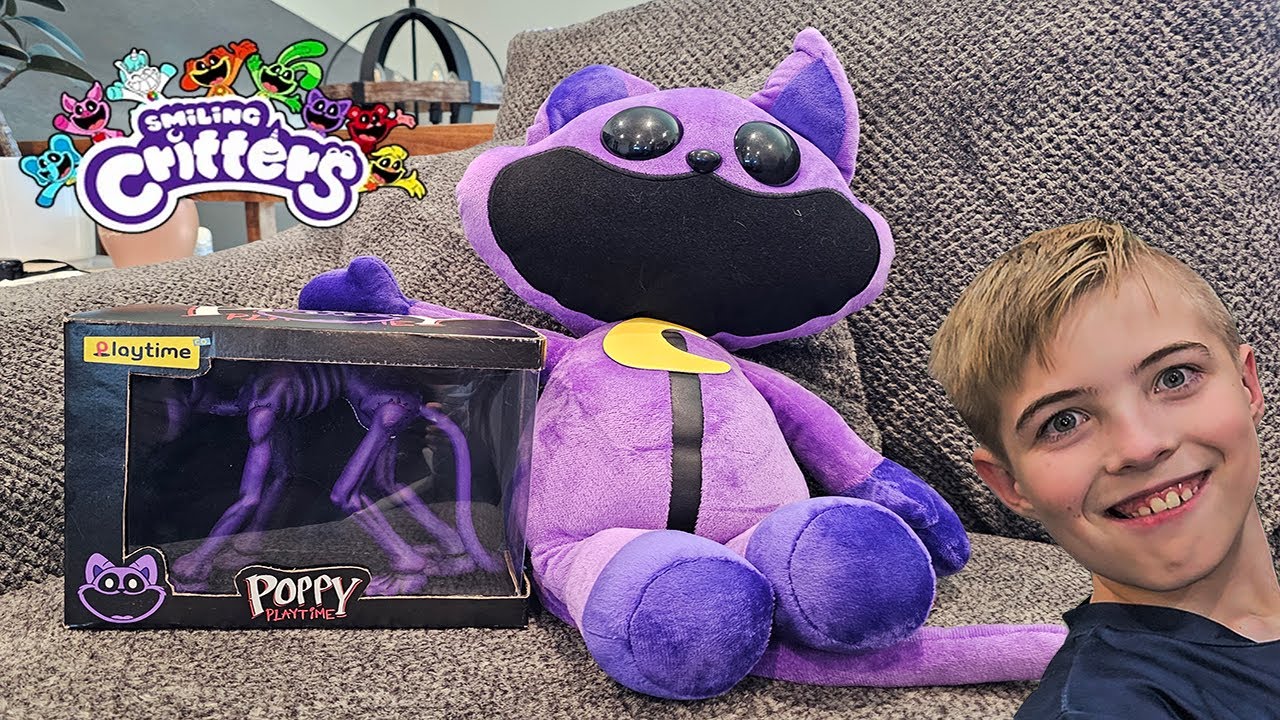 Unboxing New Official Jumbo Catnap Plush & Monster Catnap Action Figure ...