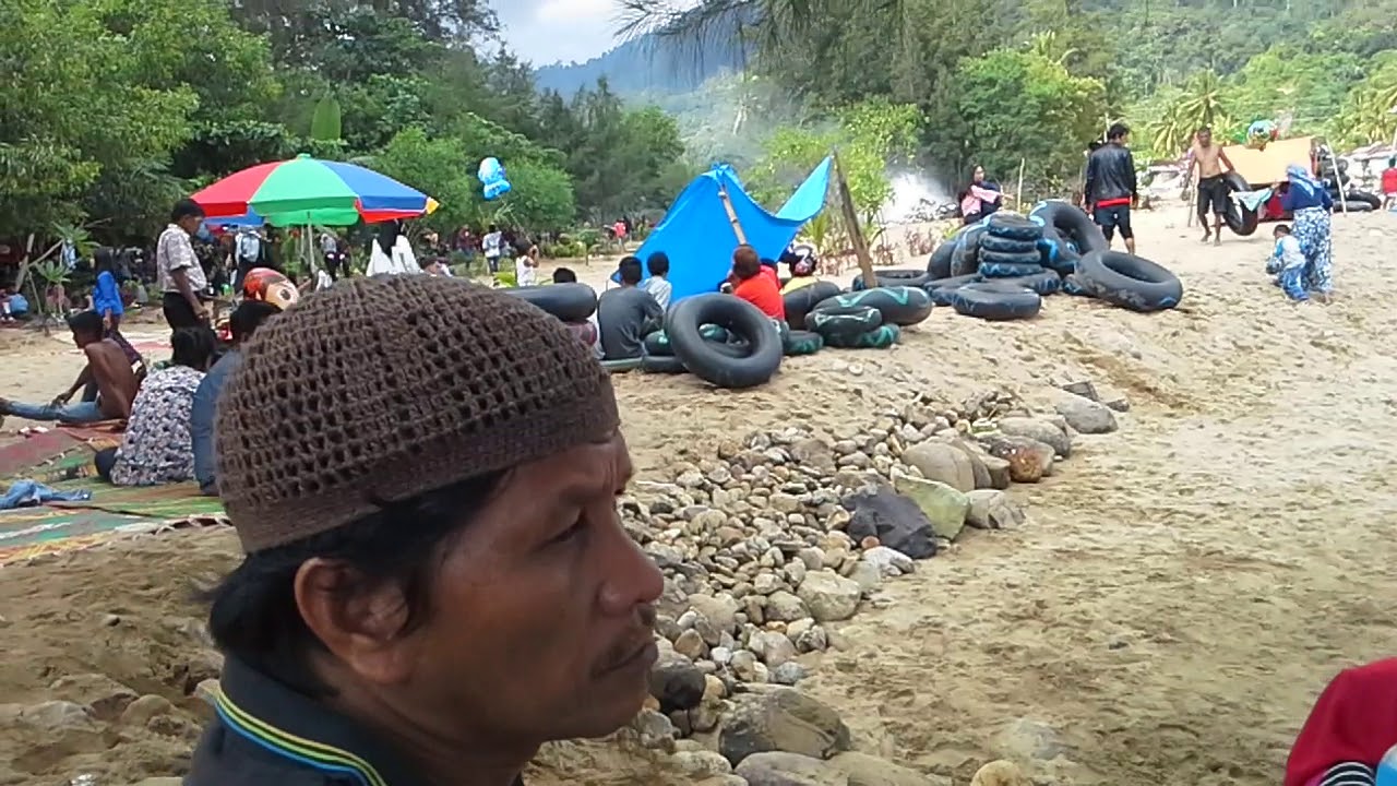 Pemandangan laut pantai Padang - YouTube