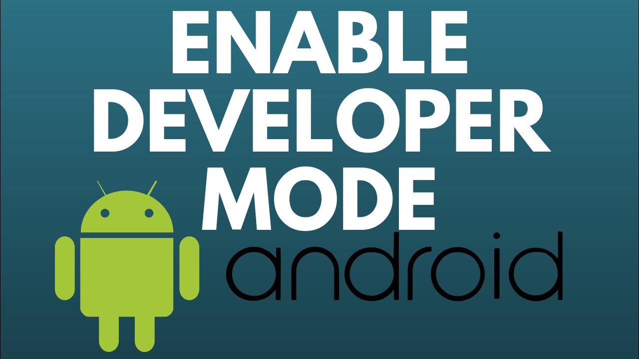 How to Enable Developer Options on Android - Turn On Android Developer Options - YouTube