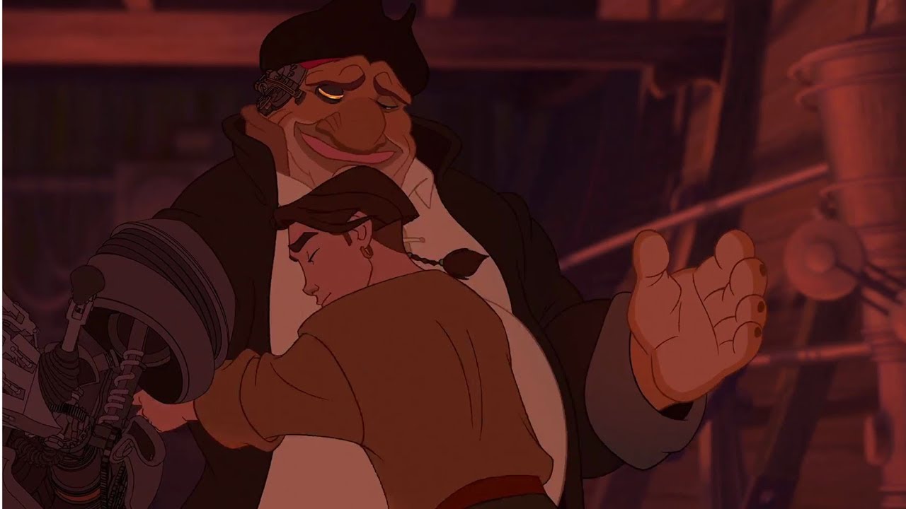Treasure Planet - Silver and Jim say Goodbye (Eu Portuguese) - YouTube