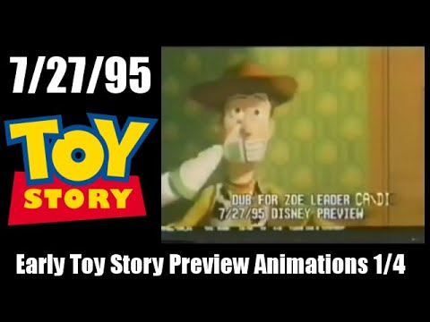 |TOY STORY| Early Preview Footage Comparison 1/4 - YouTube