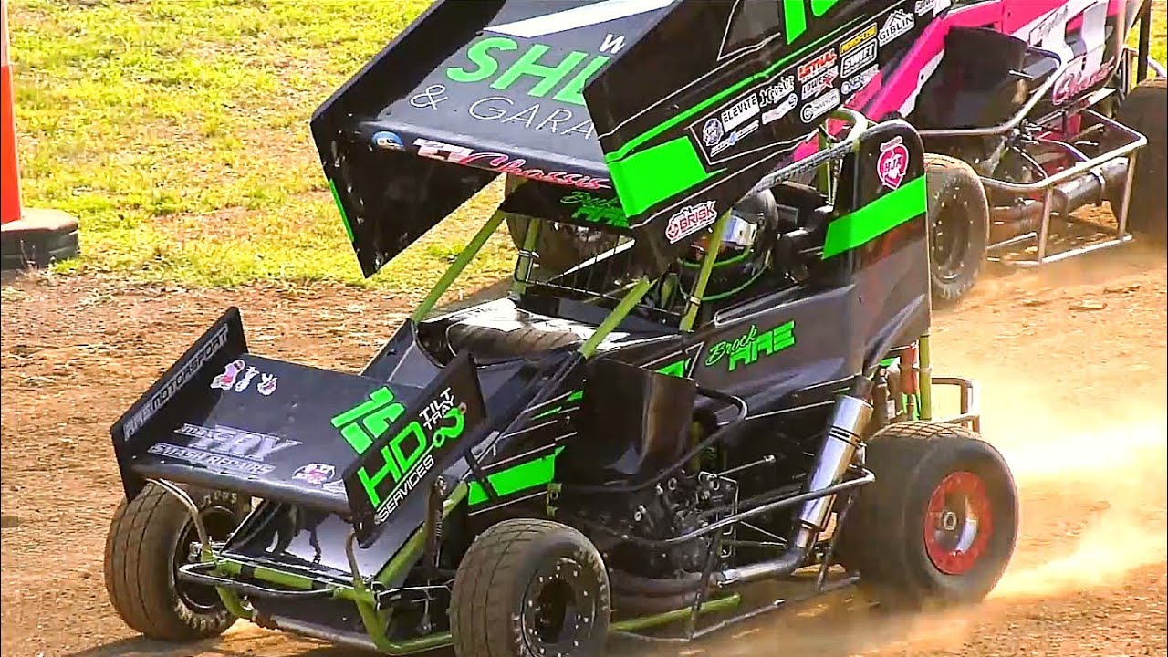 Formula 500 Heat 1a Stampede Series Rnd 4 Laang Speedway 8-2-2020 - YouTube