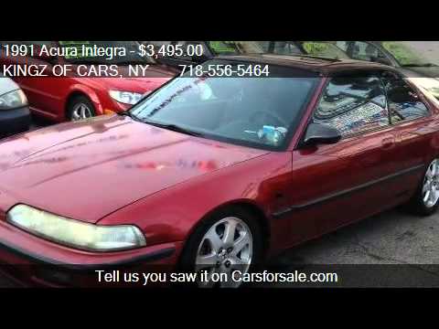 1991 Acura Integra LS Coupe - for sale in Staten Island, NY - YouTube