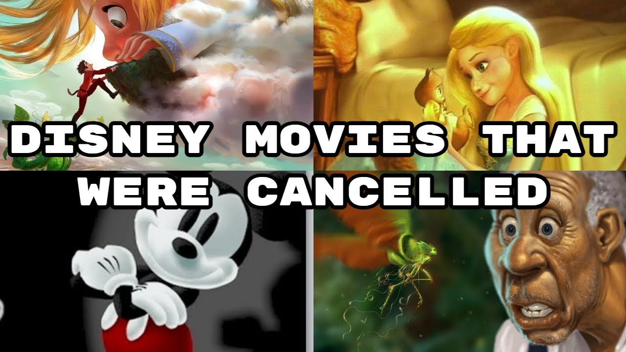 4 Disney Movies that were Cancelled - YouTube