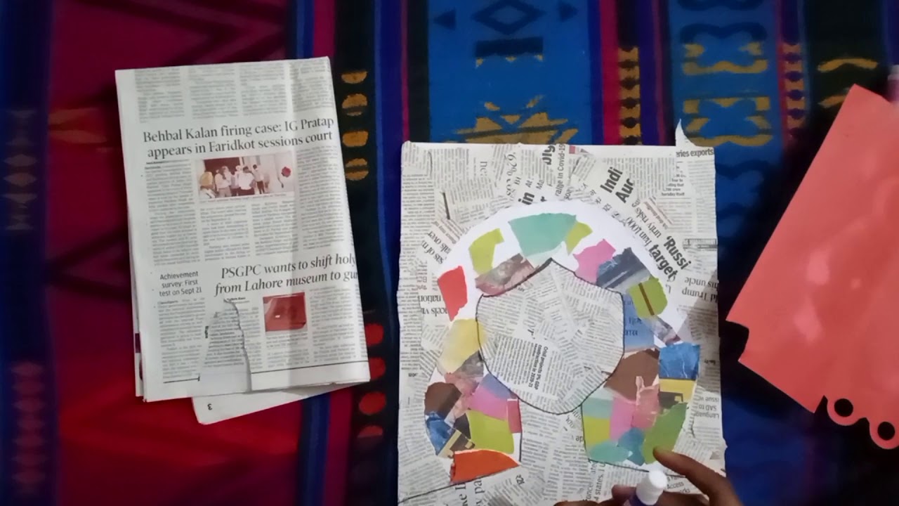 Collage Making With Newspaper easy And Simple YouTube collage-making-with-newspaper-easy-and-simple-youtube
