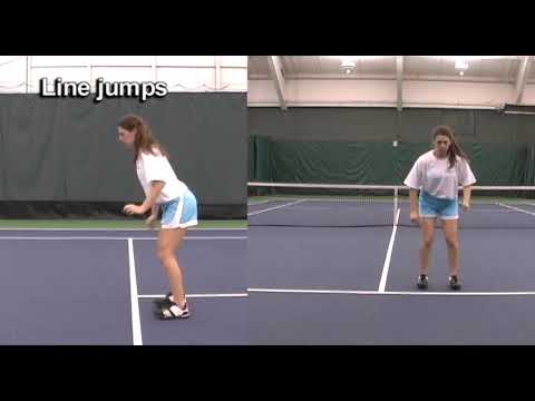 essential exercises practice day a line jumps - YouTube