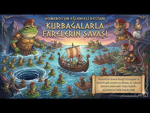 Epik Bir Parodi: Homeros - Kurbağalarla Farelerin Savaşı