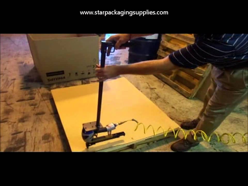 Walking Stick Stapler - YouTube