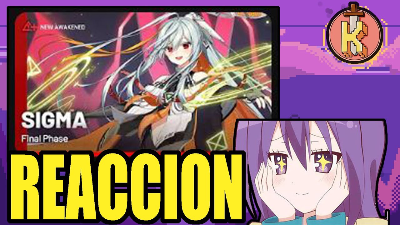 REACCION TEASER DE AWAKENED SIGMA COUNTER:SIDE #counterside # ...