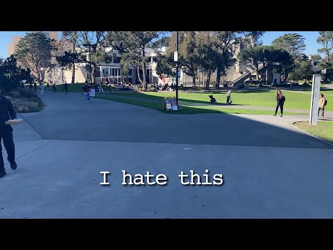 Day in the life of a loner with no friends in university. (this sucks)