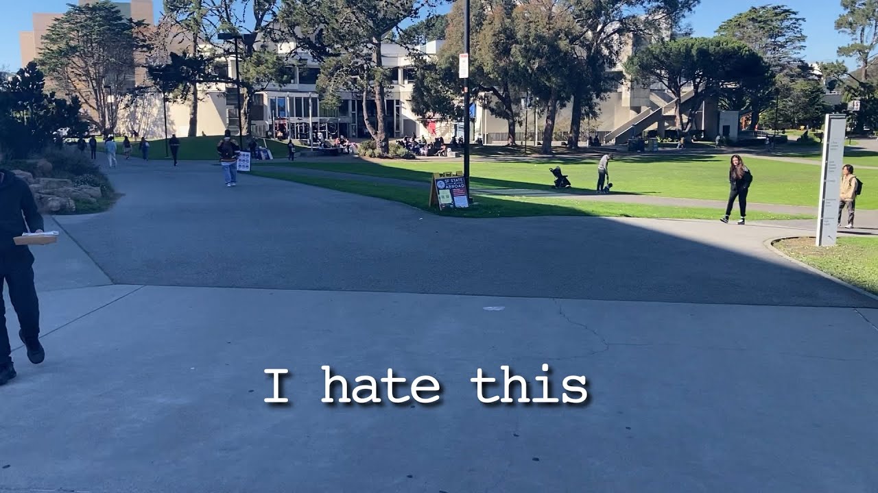 Day in the life of a loner with no friends in university. (this sucks ...