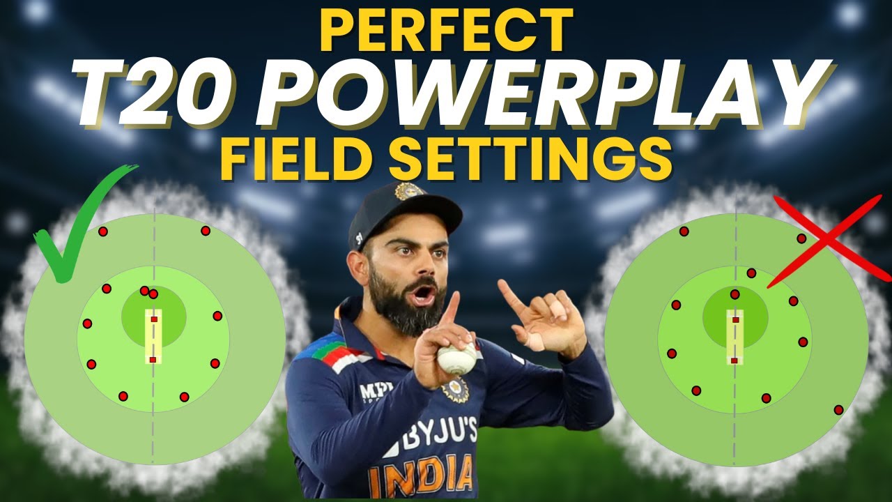 How to Set the Perfect Field in the T20 Powerplay (6 Match Scenarios ...