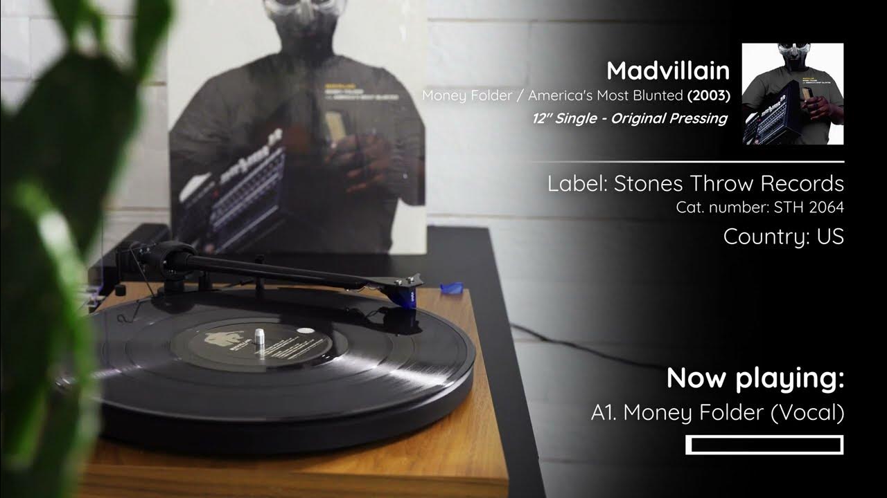 Madvillain - Money Folder / America's Most Blunted (2003, 12" Single) | Full Vinyl Rip - YouTube