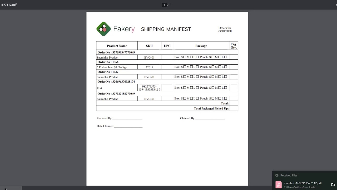 How to Export Manifest, Delivery Orders, and Shipping Labels - YouTube