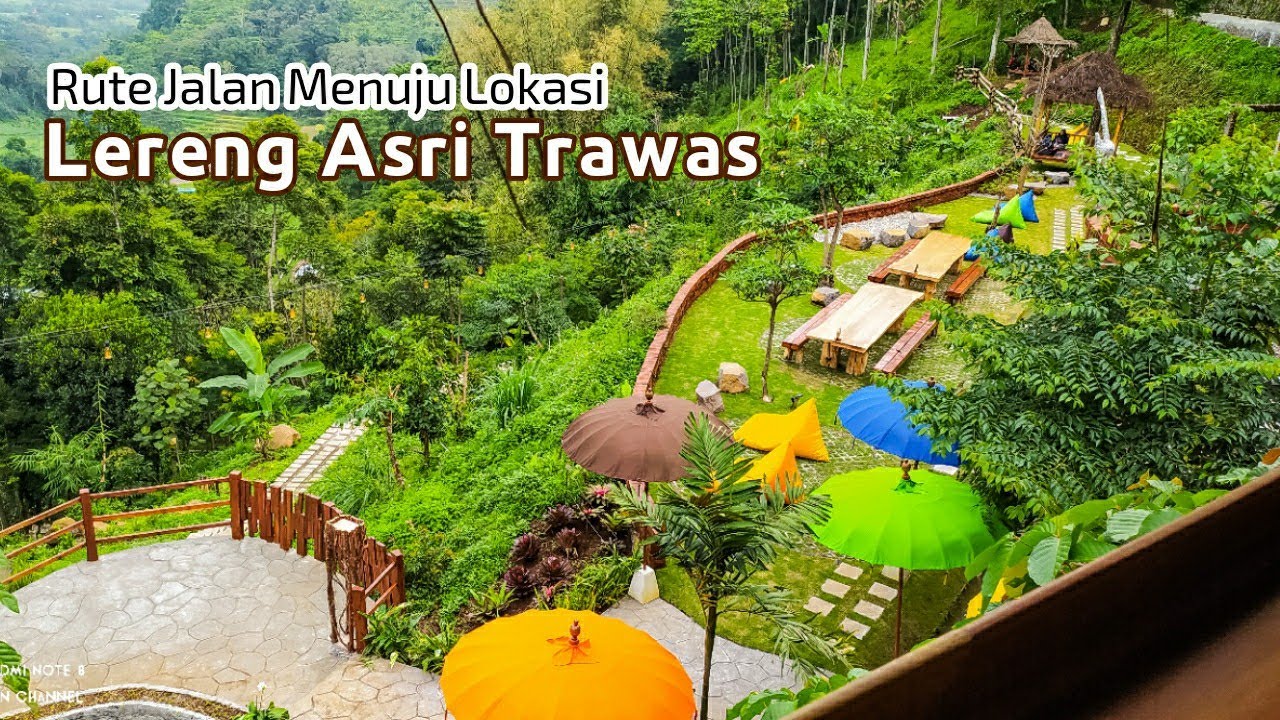Rute Jalan Menuju Lereng Asri Trawas || Cafe Instagramabel Terbaru di ...