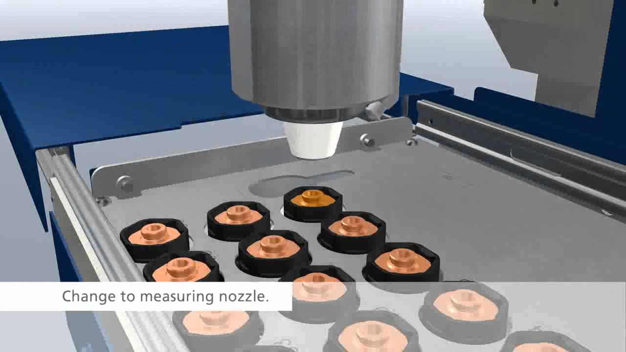 TRUMPF Technology Package Lens and Nozzle Automation - YouTube