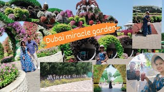 Dubai Miracle Garden 💐My first wedding Anniversary celebration in Dubai #subscribe #like #dubai