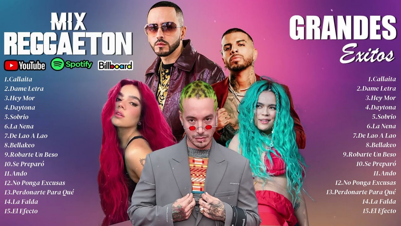 BEST REGGAETON MUSICA MIX 2024 🎸 MIX VERANOS 2024 🎸 - YouTube