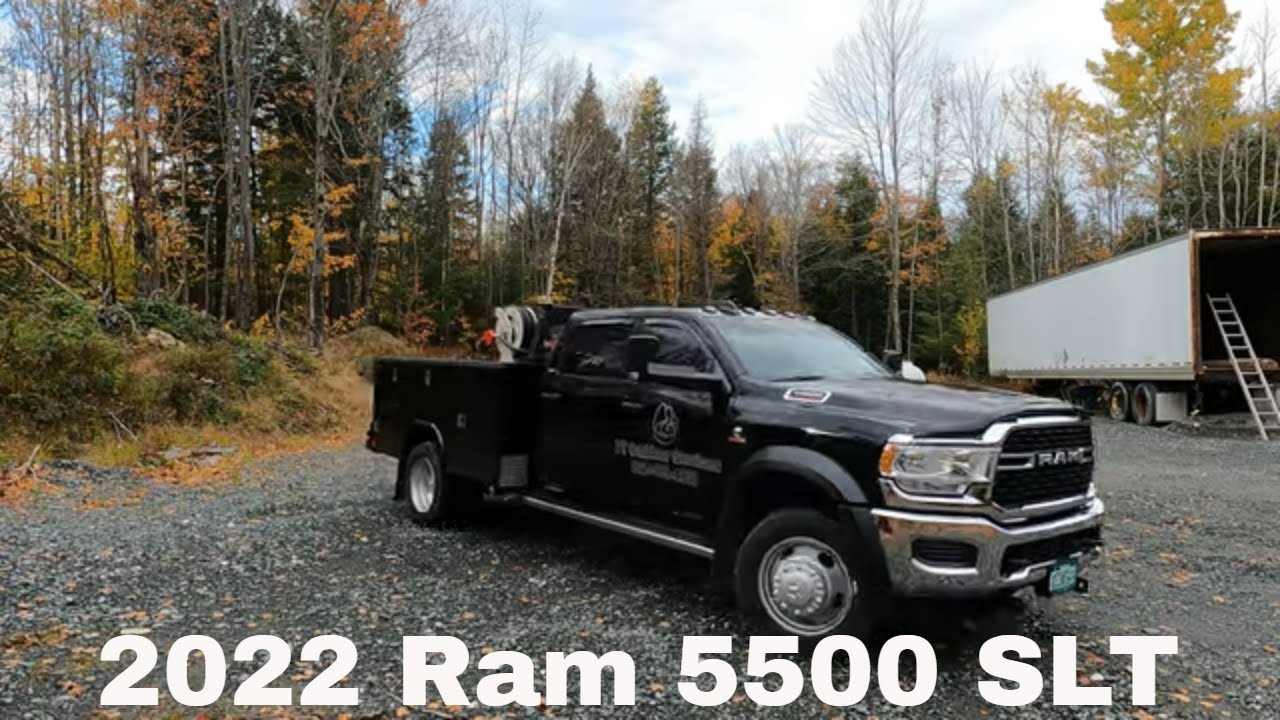 New Ram 5500 SLT Service Truck Walk Around Featuring Whelen Engineering ...