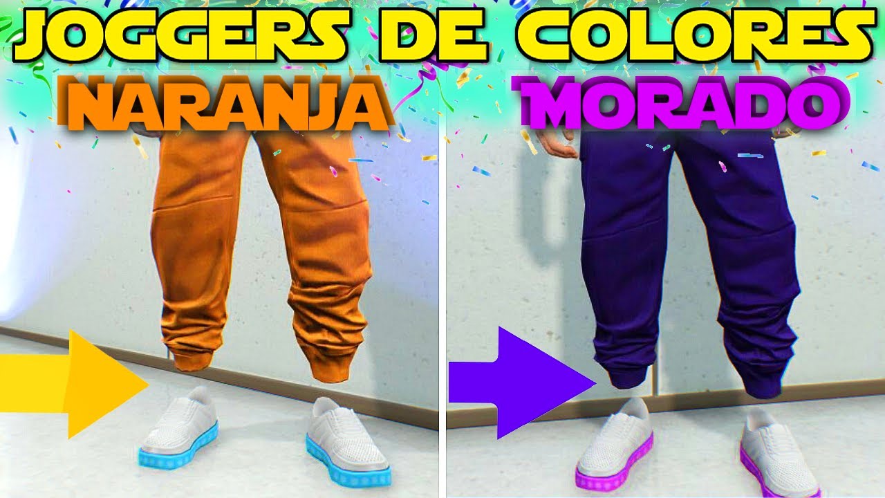 COMO TENER JOGGERS DE COLORES HOW TO HAVE COLORED JOGGERS GTA V ONLINE PS4 PC XBOX como-tener-joggers-de-colores-how-to-have-colored-joggers-gta-v-online-ps4-pc-xbox