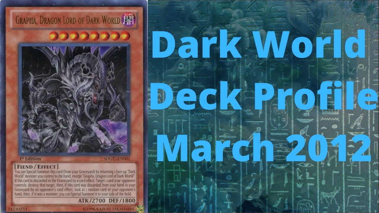 Dark World Deck Profile March 2012 Format/Dino Rabbit Format. - YouTube