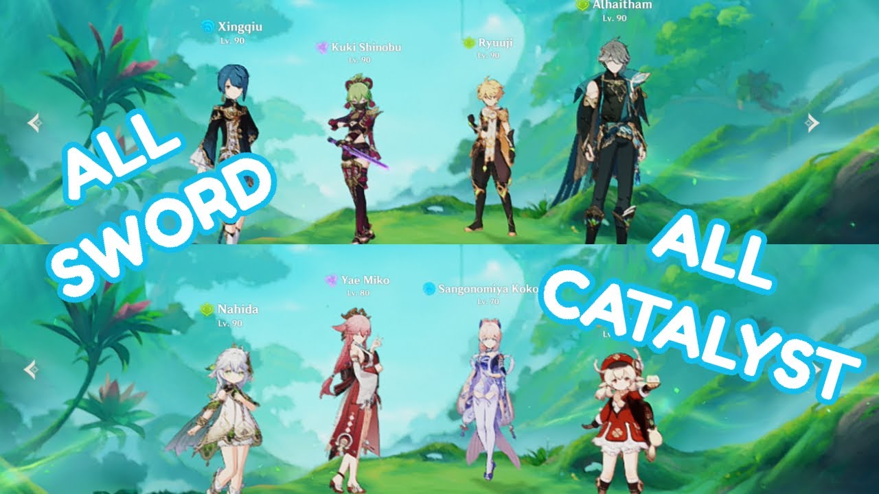 NEW SPIRAL ABYSS V4.1 | Same Weapon Challenge on Phone - YouTube