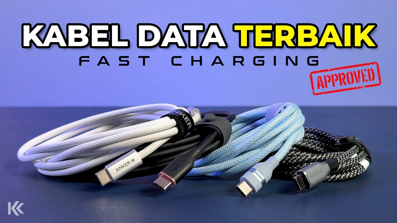 5 Rekomendasi KABEL DATA Type C FAST CHARGING Terbaik 2025 - YouTube