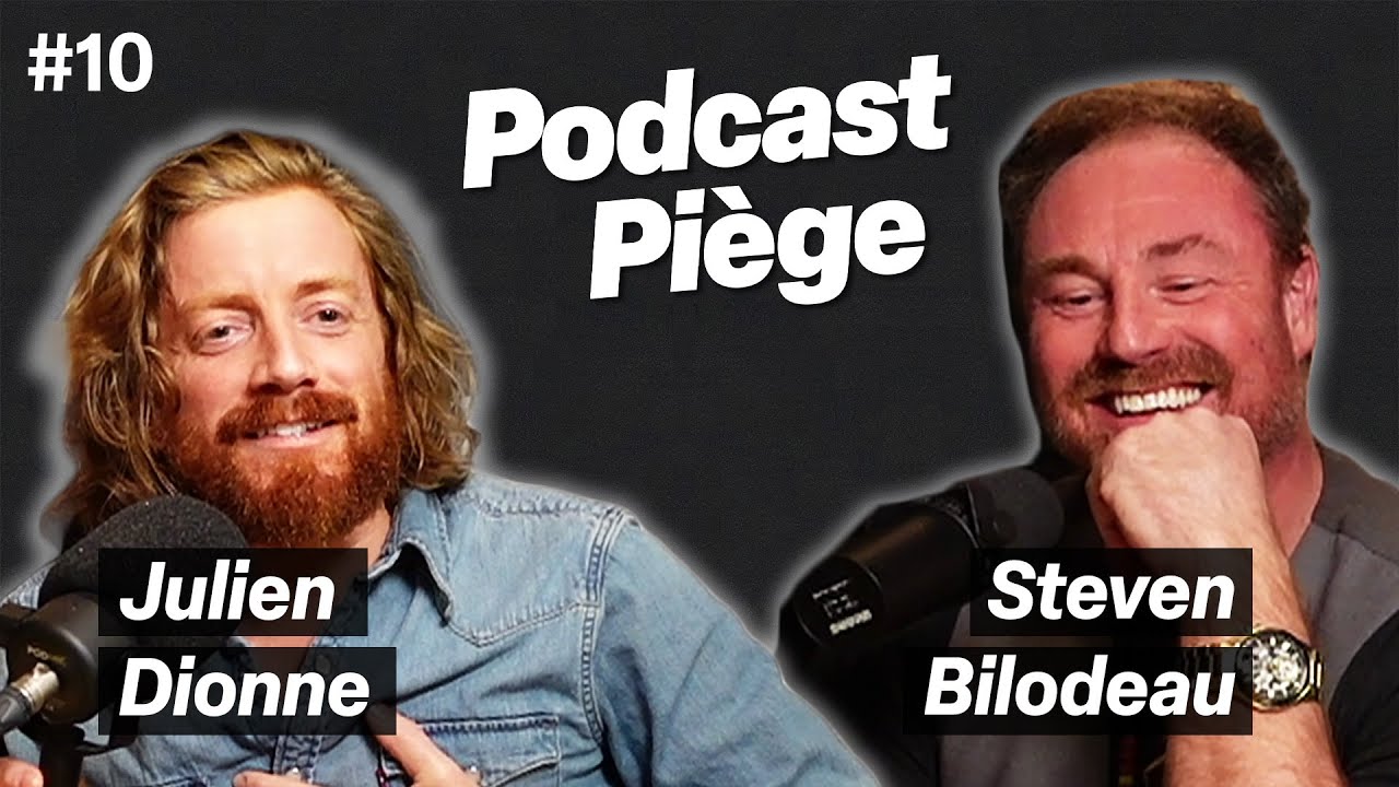 ⚠️ 🎥 🚨PODCAST PIEGE ( PRANK ) EPISODE 10 : JULIEN DIONNE / STEVEN ...