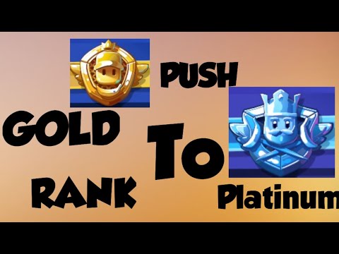 Gold To Platinum Rank Push - YouTube