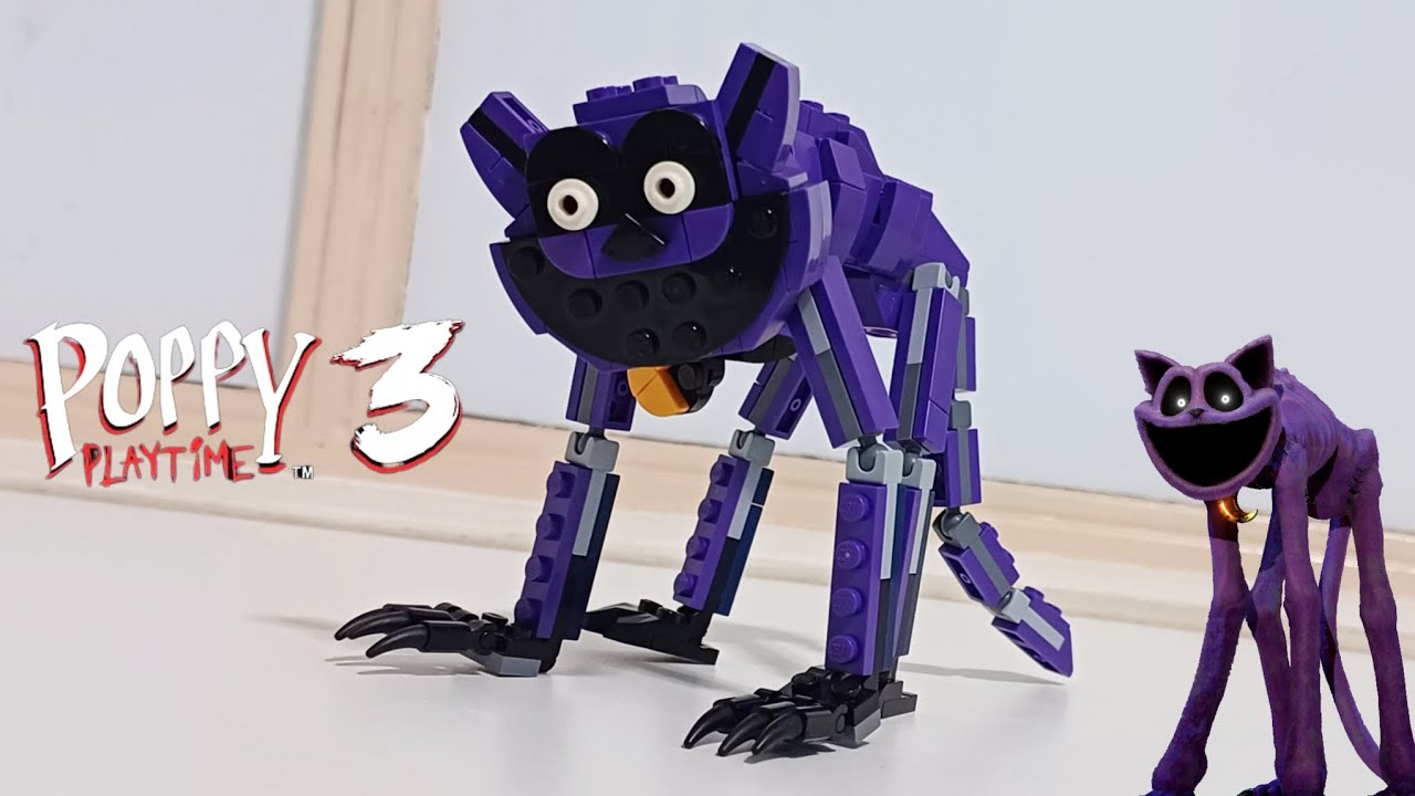 Cat Nap do jogo, Poppy Playtime Capítulo 3, de lego 🌜. - YouTube