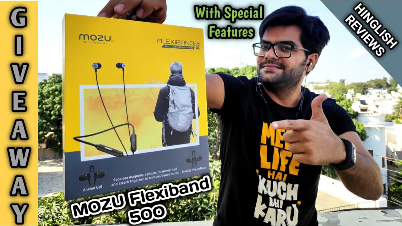 MOZU Flexiband 500 UNBOXING / Reviews / GIVEAWAY 😈😈 Best Wireless ...