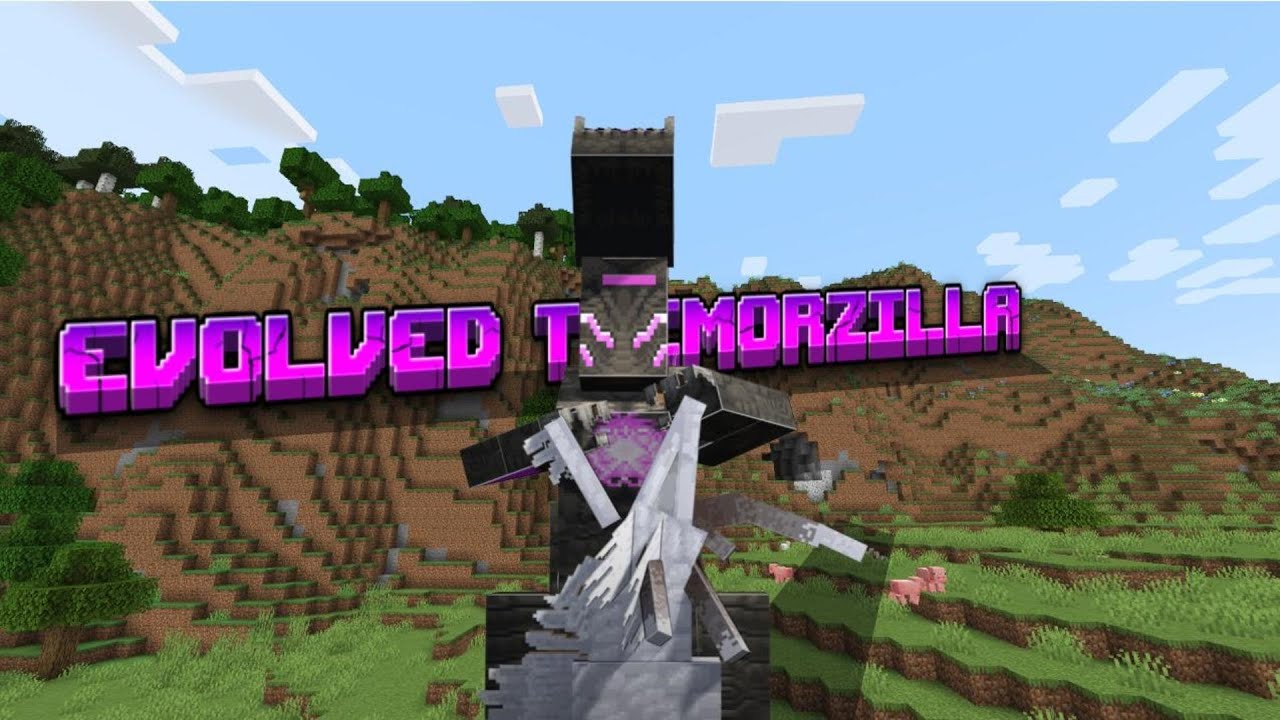 I added evolved godzilla into minecraft! - YouTube