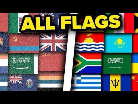 Flags of different countries || Recognition of flags || Learn to lead ...