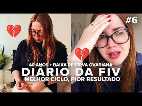 DIÁRIO DA FIV • 7 ÓVULOS, 0 EMBRIÕES... QUANDO A FIV NÃO SAI COMO O ESPERADO. E AGORA?