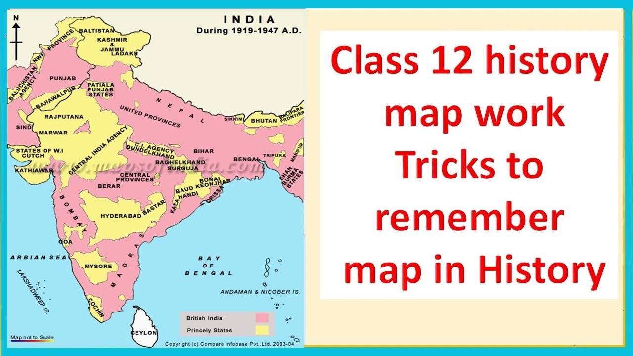 How To Solve Map's Question | Tricks to remember map in History - YouTube