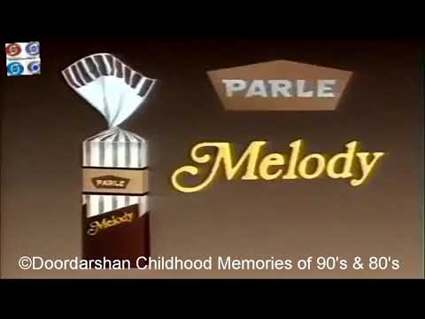 Parle Melody Choc- latee khao khud Jaan Jao Old & Rare Doordarshan Ad //Old Doordarshan Indian Ads//