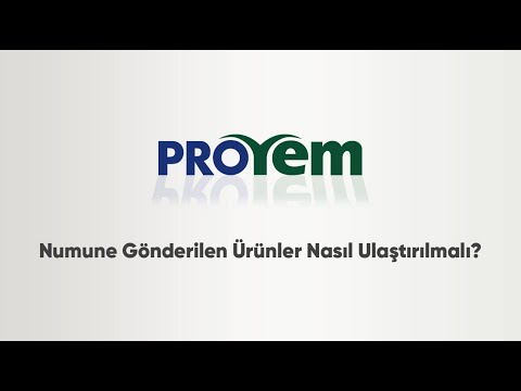 Hammadde ve yem numune gönderimi için uygun koşullar