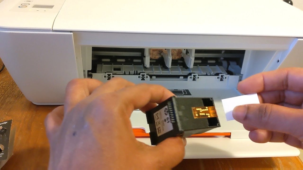 How to replace Cartridge for HP DeskJet Printer 2549 | HP 61 Cartridge ...